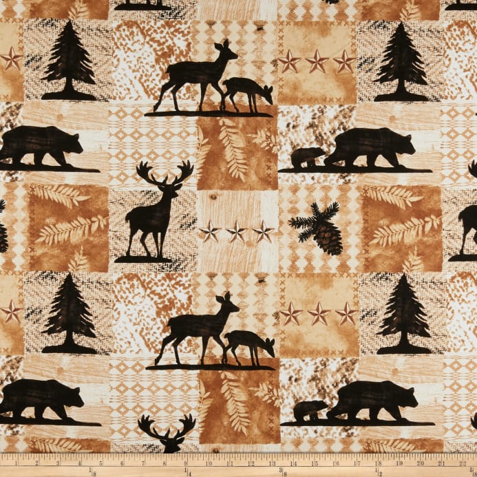 PINEWOOD ACRES Main Cream – Utopian Threads